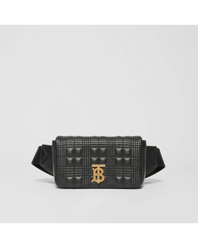 Black Burberry Belt bags, waist bags and fanny packs for Women | Lyst
