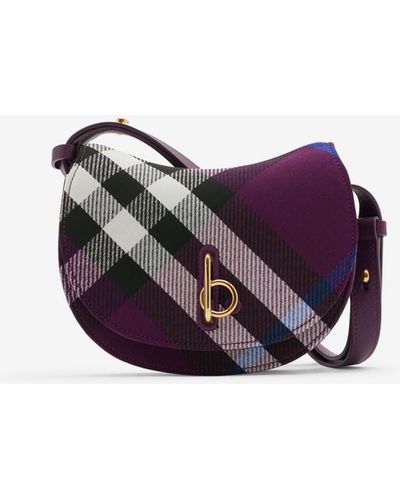 Purple Burberry Bags for Women | Lyst