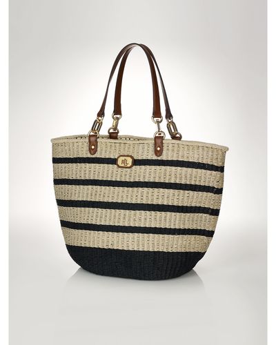 Women's Ralph Lauren Beach bag tote and straw bags from $128 | Lyst