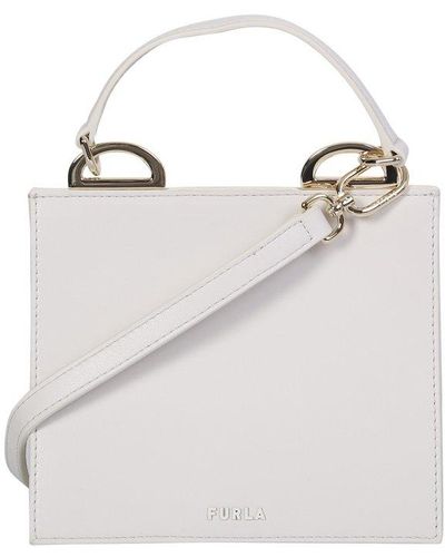 White Furla Top-handle bags for Women | Lyst