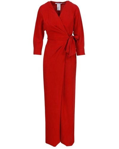 Red Max Mara Jumpsuits and rompers for Women | Lyst