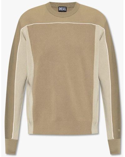 Natural DIESEL Sweaters and knitwear for Men | Lyst