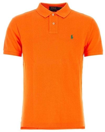 Orange Polo Ralph Lauren T-shirts for Men | Lyst