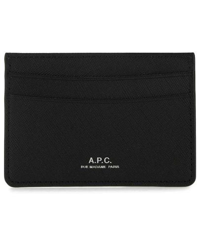 Gray A.P.C. Wallets and cardholders for Men | Lyst