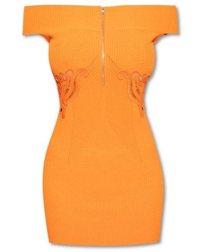 Orange Self-Portrait Dresses for Women | Lyst