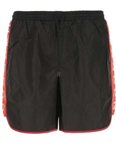 Black Gucci Beachwear and Swimwear for Men | Lyst