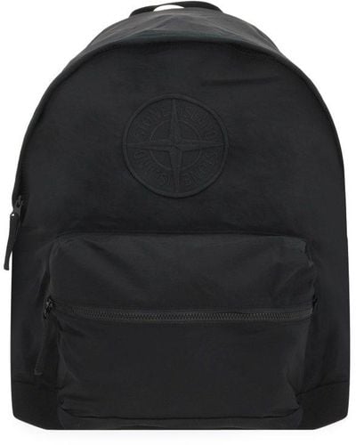Black Stone Island Backpacks for Men | Lyst