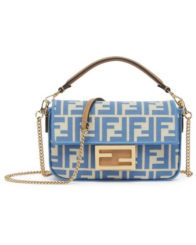 Blue Fendi Baguette Bags for Women - Up to 33% off | Lyst
