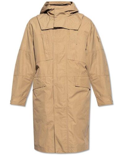 Natural Stone Island Coats for Men | Lyst