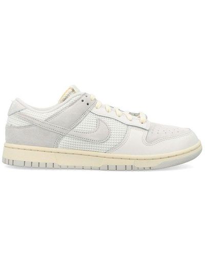 White Nike Dunk Low Sneakers for Women - Up to 58% off | Lyst