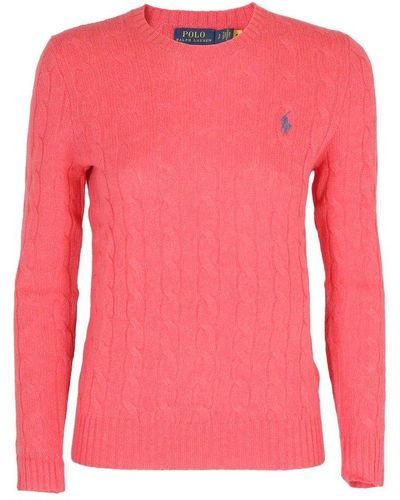 Pink Polo Ralph Lauren Sweaters and knitwear for Women | Lyst