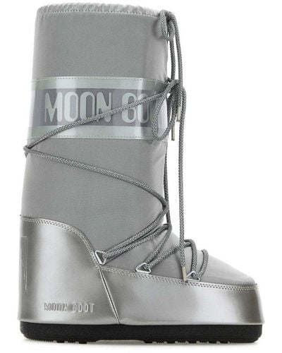 Gray Moon Boot Boots for Women | Lyst