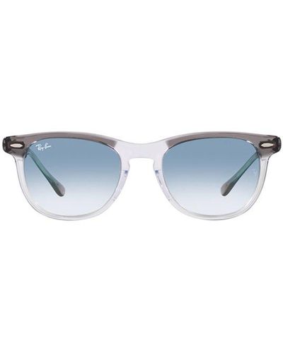 Ray Ban Blue Frame Sunglasses for Women - Up to 41% off | Lyst