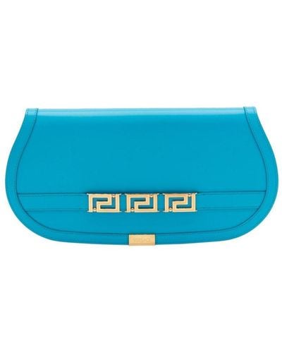 Blue Versace Clutches and evening bags for Women | Lyst