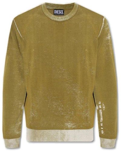 Green DIESEL Sweaters and knitwear for Men | Lyst