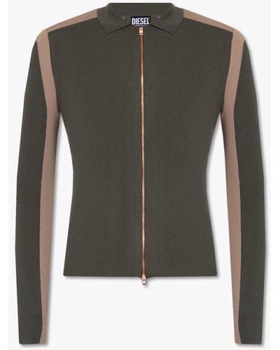 Gray DIESEL Sweaters and knitwear for Men | Lyst