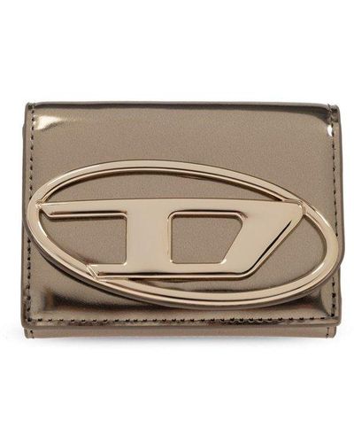 Metallic DIESEL Wallets and cardholders for Women | Lyst