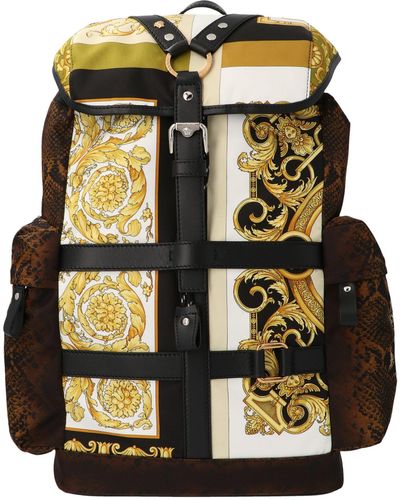 Black Versace Backpacks for Women | Lyst