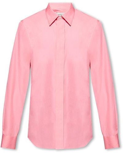 Pink Alexander McQueen Shirts for Men | Lyst