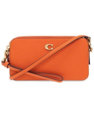 Orange COACH Shoulder bags for Women | Lyst