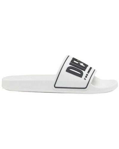 White DIESEL Sandals and Slides for Men | Lyst