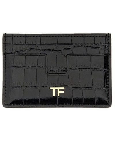Black Tom Ford Wallets and cardholders for Women | Lyst