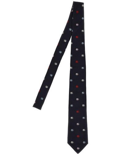 Black Etro Ties for Men | Lyst
