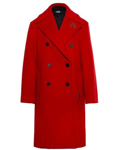 Red Karl Lagerfeld Clothing for Women | Lyst