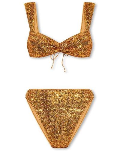 Mint Green Bikinis for Women | Lyst