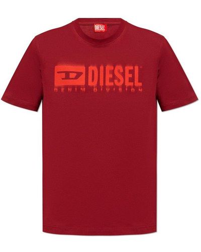 Red DIESEL Clothing for Men | Lyst