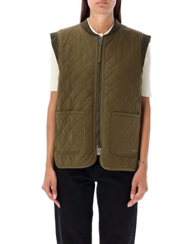 Green A.P.C. Jackets for Women | Lyst