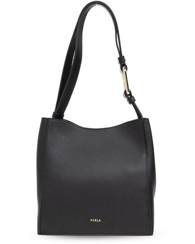 Black Furla Bucket bags and bucket purses for Women | Lyst