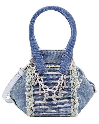 Blue DIESEL Shoulder bags for Women | Lyst