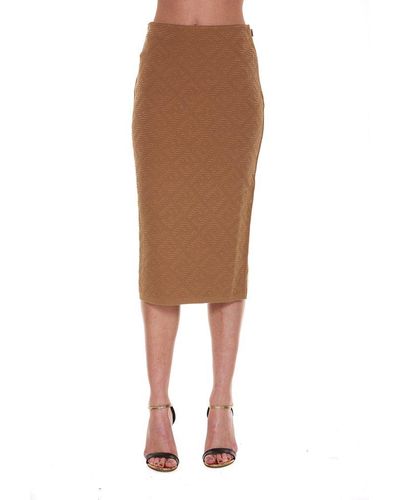 Fendi Mid-length skirts for Women | Online Sale up to 62% off | Lyst