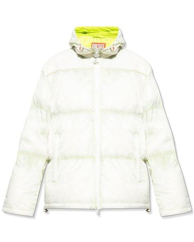 White DIESEL Jackets for Men | Lyst