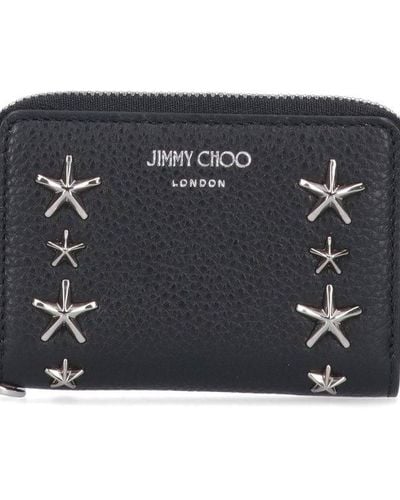 Black Jimmy Choo Wallets and cardholders for Men | Lyst