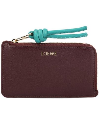 Red Loewe Wallets and cardholders for Women | Lyst