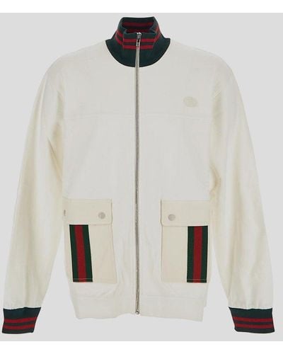White Gucci Jackets for Men | Lyst