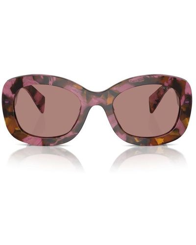 Prada Oval Sunglasses for Women - Up to 36% off | Lyst