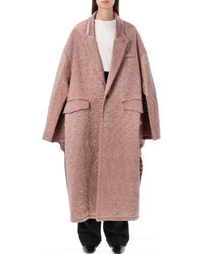Pink Maison Margiela Coats for Women | Lyst