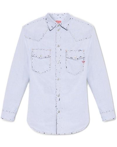 Ocean Blue Shirts for Men | Lyst
