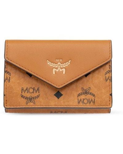 Brown MCM Wallets and cardholders for Women | Lyst