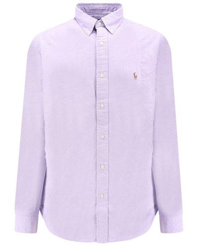Purple Polo Ralph Lauren Clothing for Men | Lyst