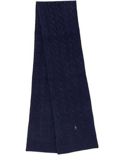Blue Polo Ralph Lauren Scarves and mufflers for Men | Lyst