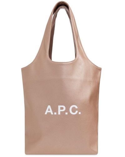 Pink A.P.C. Tote bags for Women | Lyst