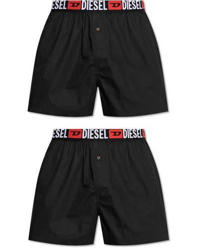 Black DIESEL Underwear for Men | Lyst