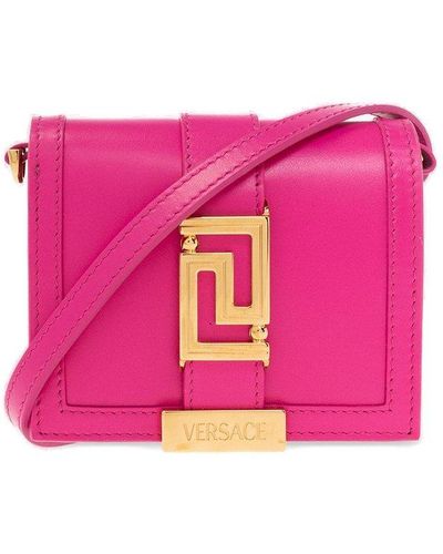 Pink Versace Wallets and cardholders for Women | Lyst