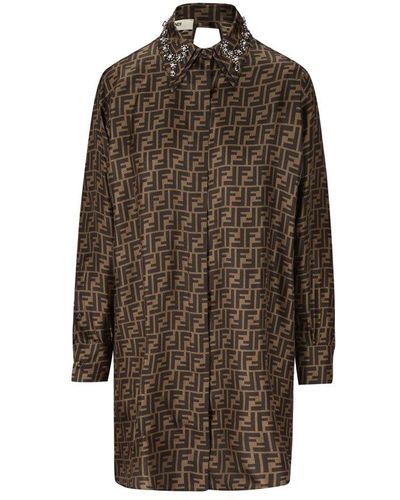 Fendi Slip Dresses for Women | Lyst