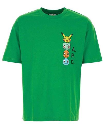 Green A.P.C. Tops for Women | Lyst