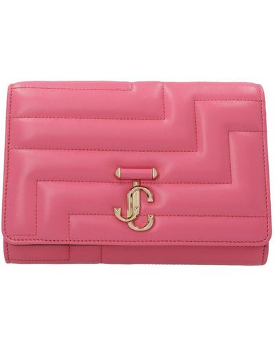 Pink Jimmy Choo Clutches and evening bags for Women | Lyst